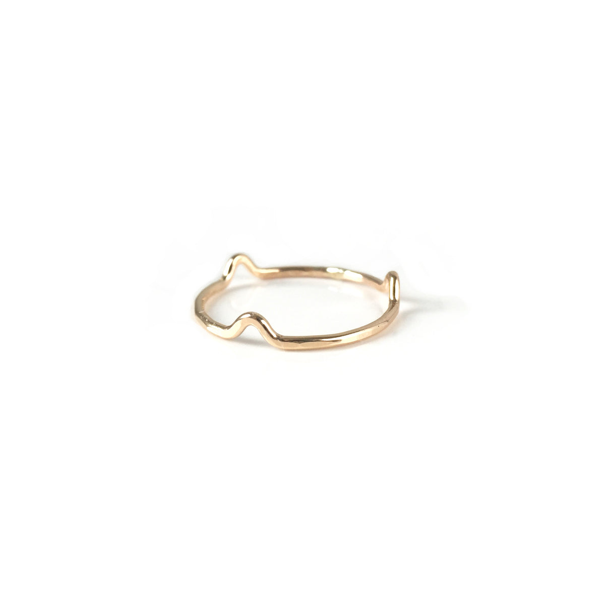 Freeform Stacking Ring– Goldeluxe