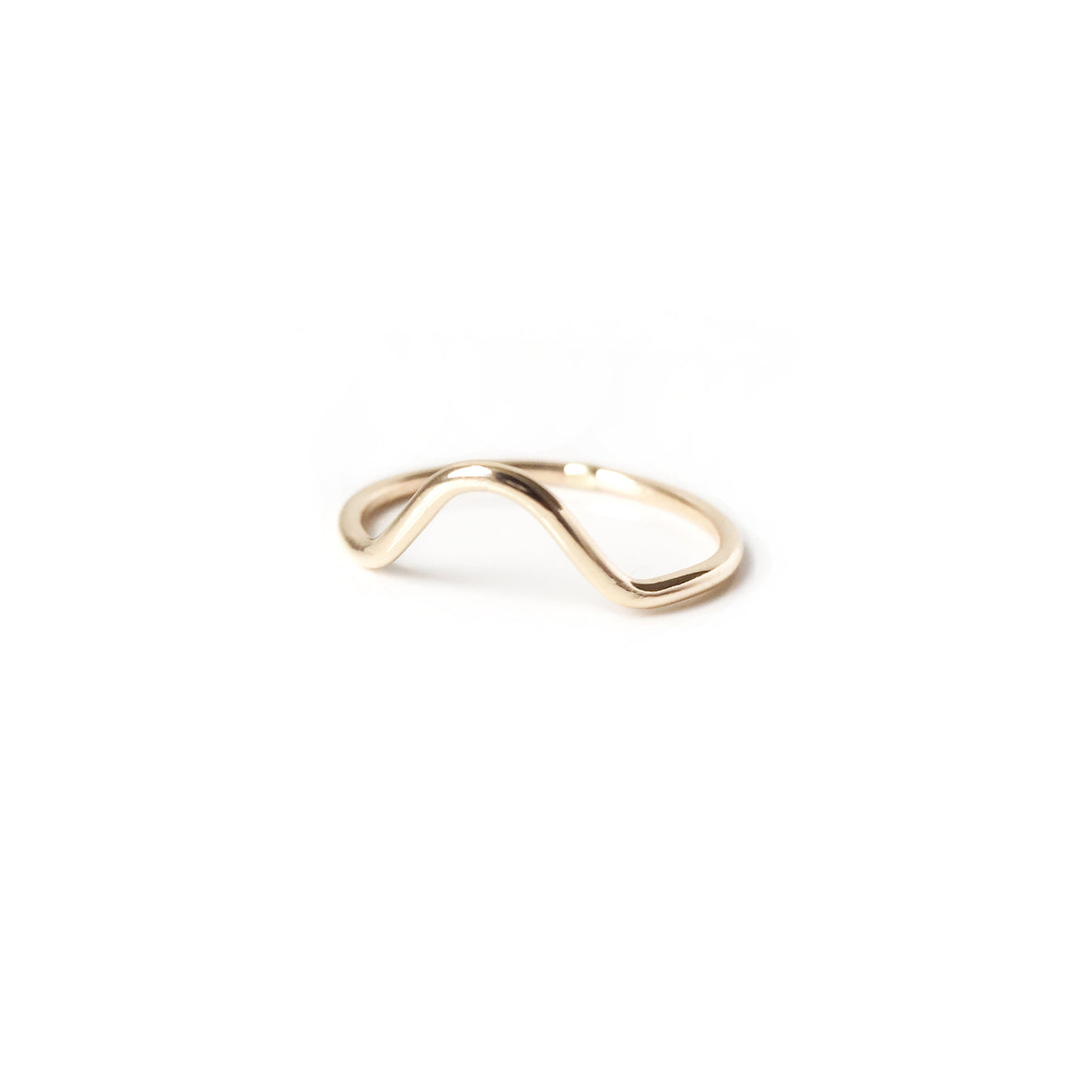 Wave Stacking Ring– Goldeluxe